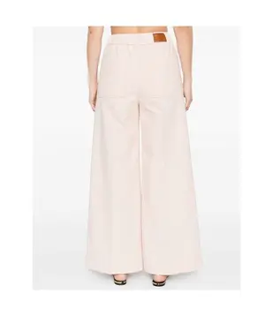 FORTE_FORTE Wide Leg Elastic Waist Pants