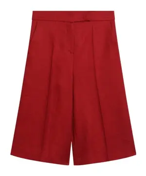 Max Mara High-waisted Wide-leg Shorts