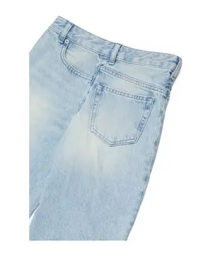 MAISON MARGIELA Logo Patch Wide-leg Jeans
