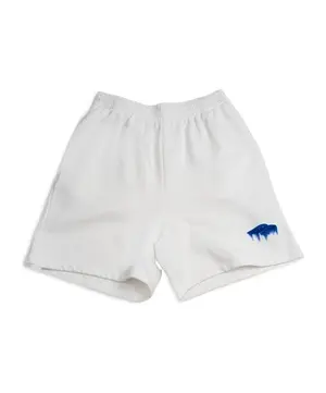 Balenciaga Elastic-waist Shorts - White