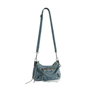 Balenciaga Le City Moto Small Shoulder Bag