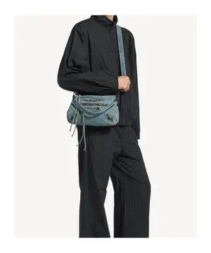 Balenciaga Le City Moto Small Shoulder Bag