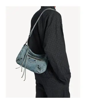 Balenciaga Le City Moto Small Shoulder Bag