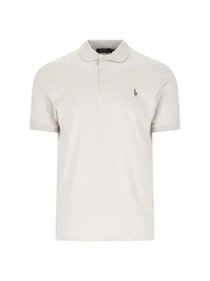 Polo Ralph Lauren Logo Embroidered Short-sleeved Polo Shirt