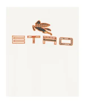 Etro Embroidered Logo T-shirt