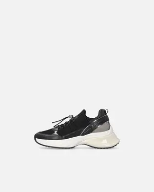 Pinko Ariel Lace-up Panelled Sneakers