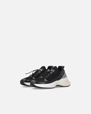 Pinko Ariel Lace-up Panelled Sneakers
