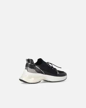 Pinko Ariel Lace-up Panelled Sneakers