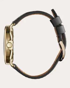 Shinola Runwell 41mm Mother Of Pearl Sub-second Watch - Black