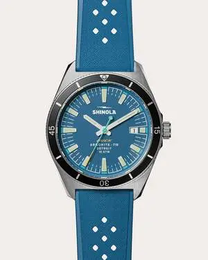 Shinola Duck 40mm Rubber Strap Watch