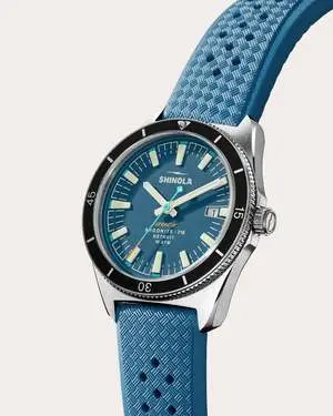 Shinola Duck 40mm Rubber Strap Watch