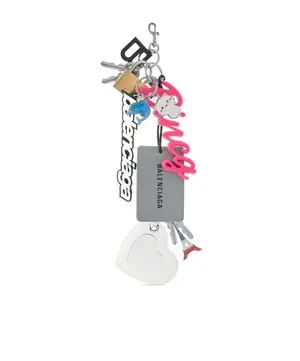 Balenciaga Charm Keychain - Multicolor
