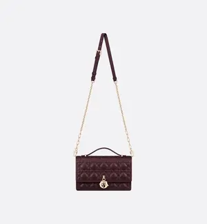 Dior Quilted Leather Flap Shoulder Bag