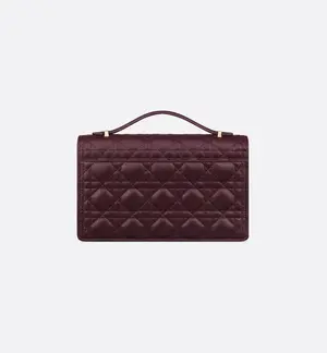 Dior Quilted Leather Flap Shoulder Bag