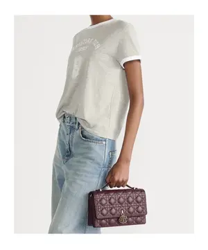 Dior Quilted Leather Flap Shoulder Bag