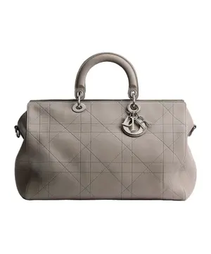 Dior Granville Large Shoulder Bag - Gray
