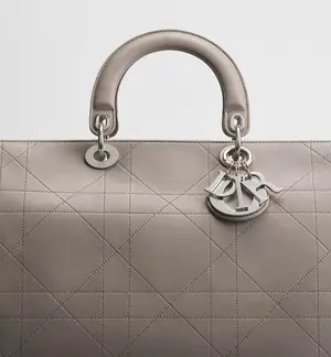 Dior Granville Large Shoulder Bag - Grey