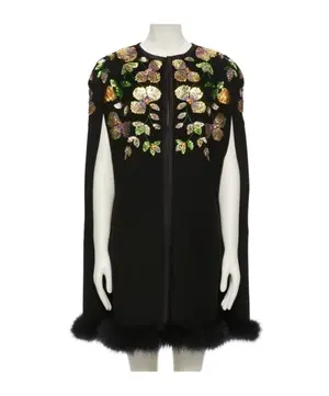 Valentino Garavani Embellished Gilet With Floral Motif
