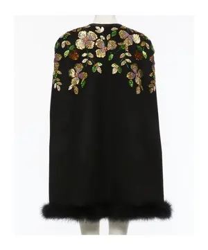 Valentino Garavani Embellished Gilet With Floral Motif