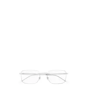 Montblanc Rimless Rectangle Frame Eyeglasses - White