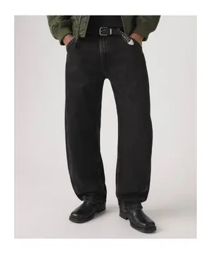 LEVI'S Baggy Barrel Jeans - Black