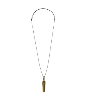 LEMAIRE Harp-shape Necklace - Gray