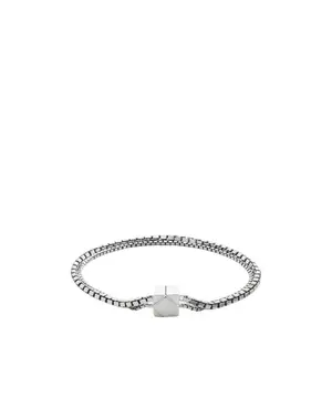 Bottega Veneta Stack Bracelet - Silver