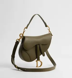 Dior Small Saddle Bag - Green