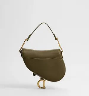Dior Small Saddle Bag - Green