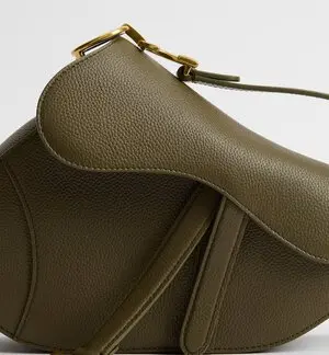 Dior Small Saddle Bag - Green