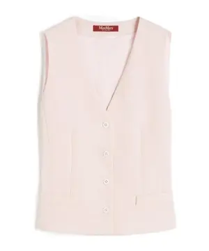 Max Mara Mstmadia Waistcoat - Pink