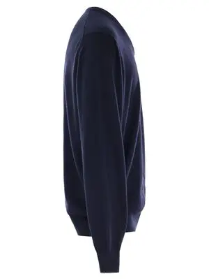 Brunello Cucinelli V-neck Knitted Pullover