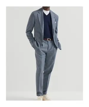 Brunello Cucinelli V-neck Knitted Pullover