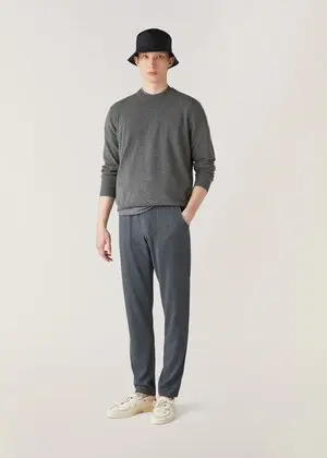 Loro Piana Lace Up Casual Pants