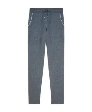 Loro Piana Loro Piana Drawstring Waist Casual Pants Gray