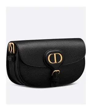 Dior Bobby East-west Bag With Cd Buckle - Black