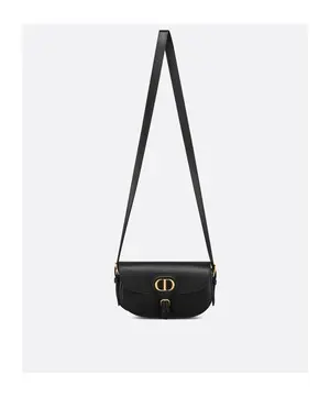 Dior Bobby East-west Bag With Cd Buckle - Black