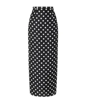 Khaite Winton Skirt - Black