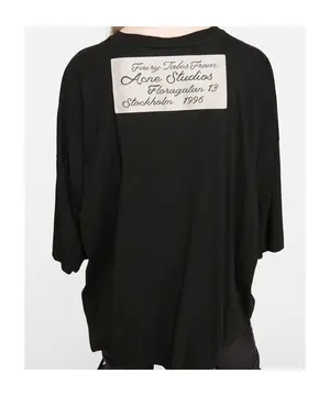 Acne Studios Gathered Logo T-shirt