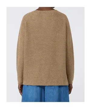 Max Mara Long Sleeve Crew Neck Sweater