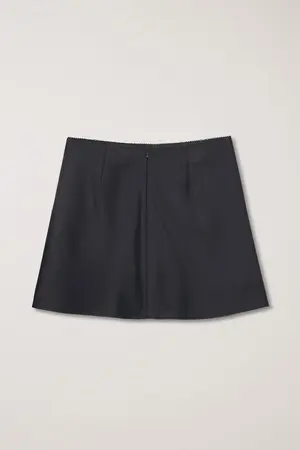 DUNST Satin Mini Skirt