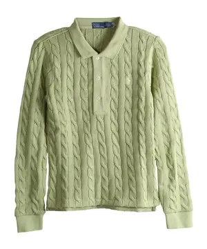Polo Ralph Lauren Cable Knit Polo Jumper