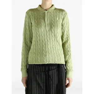 Polo Ralph Lauren Cable Knit Polo Jumper
