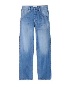 NILI LOTAN Belt Loops Jeans