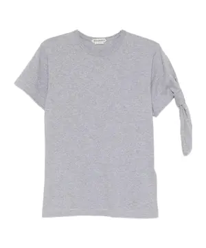 J.W.ANDERSON Short Sleeve T-shirt With Knot Detail