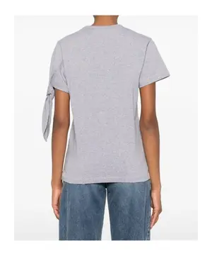 J.W.ANDERSON Short Sleeve T-shirt With Knot Detail