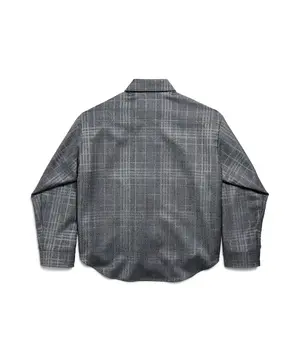 Balenciaga Tartan Overshirt
