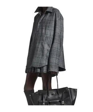Balenciaga Tartan Overshirt