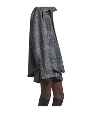 Balenciaga Tartan Overshirt