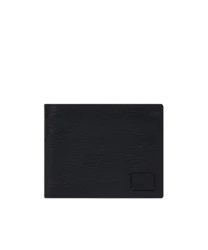 Paul Smith Logo Plaque Leather Wallet - Black